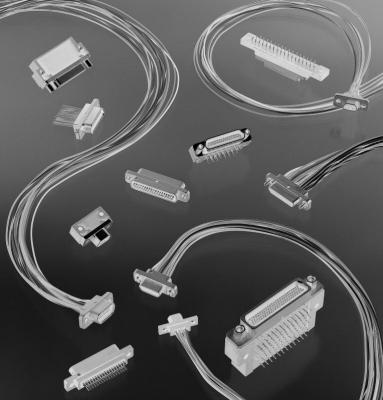 China MICRODOT Microminiature D Connectors Featuring DEUTSCH 6-1532236-2 Twist Pin Contact Design for Electrical Connection for sale