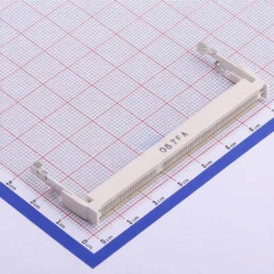 China 204 Position DDRIII SO DIMM SMT Socket Horizontal Type Thermoplastic Housing FOXCONN AS0A621-H2S6-7H for sale