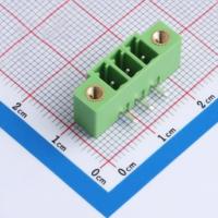 China single row plug in terminal block chxunda XD15EDGRM 3.81 3P V with 3.81mm pitch and screw terminals for sale