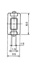 China Durable tactile switch E-Switch TL1107AF130EQ with 50mA 50VDC rating and 1000V rms dielectric strength for sale