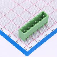 China Electrical connection terminal block chxunda XD2EDGRC-5.08-6P-V 5.08mm pitch single row pluggable design for sale