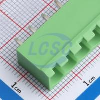 China Pluggable Terminal Block Single Row 5.08mm Pitch XD2EDGVC-5.08-5P-V PA66 UL94V-0 Housing Brass Pins for sale
