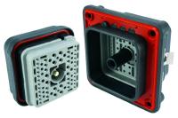 China Industrial grade DEUTSCH DTP06-4S-CE02 electrical connector with IP67 rating and contact retention features for sale