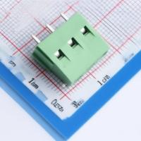 China Single Row Electrical Terminal Block Rated Current 15A Screw Type 5 Millimeter Pitch chxunda XD128V-5.0-3P-V for sale