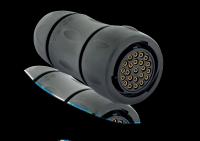 China Waterproof plastic connector with IP68 IP69K protection EATON SC24WL-3TK6 quick mating bayonet system for sale