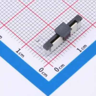 China 0.5 Pitch ZIF Type 3 Connector Hanbo Electronic HB-FPC-05LSZJ-H4521P with Tin Plated Brass Nails and LCP Housing for sale