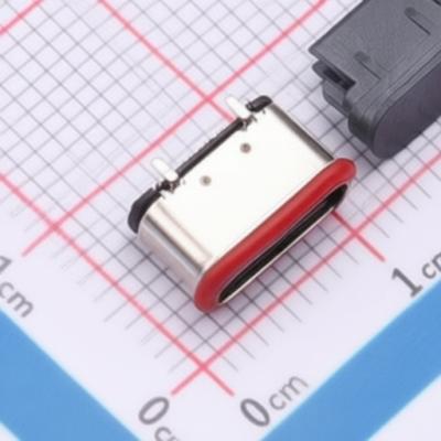 China USB C TYPE Series Connector FG FG-ST-C-FS-16PLS-5.75 Featuring Stainless Steel Parts and Beige Color for sale