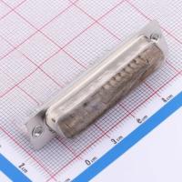 China Durable Electrical Connector Hanbo Electronic DSI25M3G00C1A2 Rated 250V AC 3A Current with Nickel Plated Shell for sale