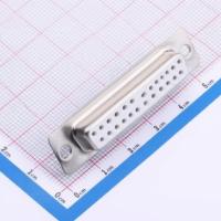 China Industrial electrical connector Hanbo Electronic DS20125FC3A00A2 with copper alloy terminals and nickel plated shell for sale