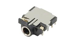 China Low Profile Mid Mount Audio Jack with Shielded Construction and Dual Switch Setup CUI SJ-3506-SMT-TR for sale