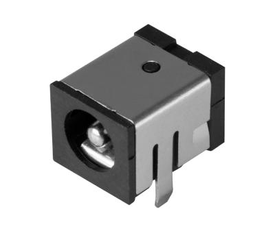 China Durable DC power jack CUI PJ-063BH with 2.5 mm center pin rated 24 volts and 8 amp current capacity for sale
