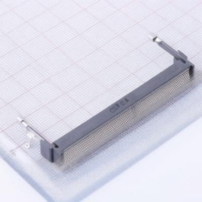 China DDR IV SO DIMM Socket with 260 Positions 0.50mm Pitch SMT Type FOXCONN ASAA821-E8SB0-7H Black Thermoplastic Housing for sale