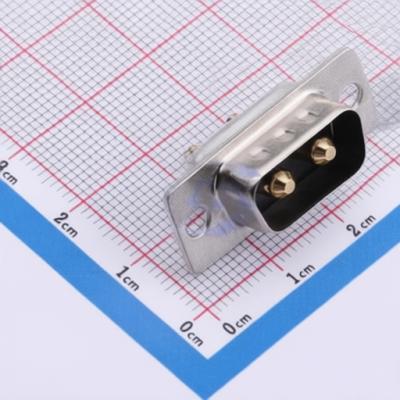 China connector Hanbo Electronic DS26302W2AM30 with gold plated copper alloy contacts and PBT UL94V0 rated core for sale
