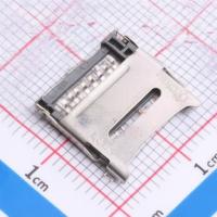 China Shell Terminal Housing Featuring Gold Plated Contacts HanElectricity TF-1307-16 Suitable for TF Card for sale