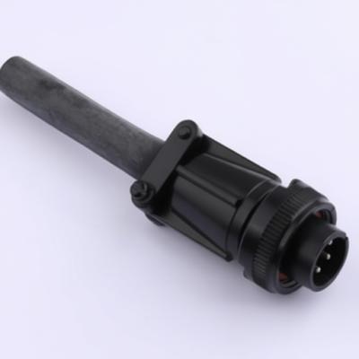 China Straight plug connector Harwin C90-3106F14S-6P with IP67 water resistance and vibration proof design for sale