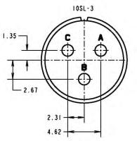 China solder termination circular connector Harwin C90-3106F10SL-4P with threaded and polarized coupling for sale
