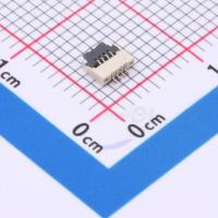 China Front Flip Actuator ZIF FPC Connector 05mm Pitch HCTL HC-FPC-05-10-4RLTAG for Electronic Applications for sale