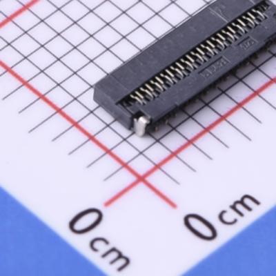China Flexible Printed Circuit Connector HCTL HC-FPC-03-10-25RLTAG with Flip Lock and Zero Insertion Force for sale