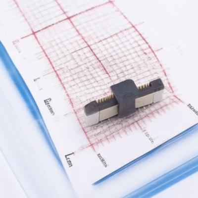 China 0.5mm Pitch Vertical and Horizontal FPC Connector Series HCTL HC-FPC-05-LT-20RLTAG Suitable for Flat Cables for sale