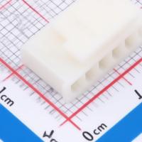 China electrical connector Hanbo Electronic WAFER-HA254JK-6A with brass tin plated contacts and LCP PA66 housing for sale
