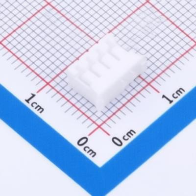 China Connector with brass tin plated contacts white PA66 base Hanbo Electronic WAFER-PH200JK-4A rated current 2A AC DC for sale