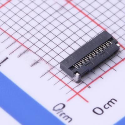 China ZIF Flexible Printed Circuit Connector Right Angle 0.3mm Pitch 1.0H Height Part HC FPC 03 10 21RLTAG for sale