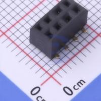 China 2.00mm Pitch Double Row Pin Header Surface Mount HCTL PM200-2-04-S-4.3 Suitable for PCB Applications for sale