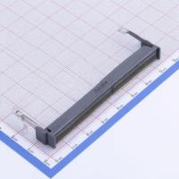 China Single Row DDR4 Memory Module Socket 260 Position Black SODIMM Connector SMT FOXCONN ASAA826-E8SB0-7H for sale