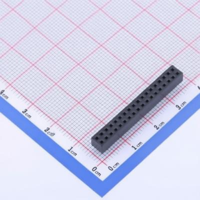 China Straight pin double row header HCTL PM200-2-18-Z-4.3 offering precise 4.3 plastic height connection for sale