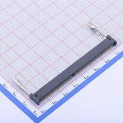 China Metal Latch DDR4 SO DIMM Connector Horizontal Mount 260 Pin FOXCONN ASAA826-H4RB5-7H Memory Connector for sale