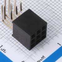 China 254mm Pitch Female Header Connector Straight Pin Plastic Height 85mm HCTL PM254-3-03-W-8.5-G0 for Electrical Interfaces for sale