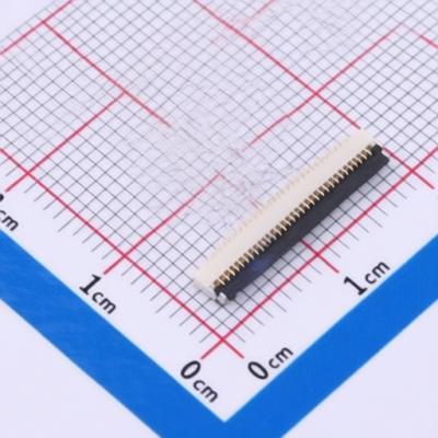 China Flexible Printed Circuit Connector Front Opening ZIF 05mm Pitch HCTL HC-FPC-05-10-32RLTAG Connector for sale