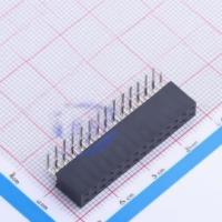 China Dual Row Header Connector 2.54mm Pitch Straight Pin Type HCTL PM254-2-14-W-8.5 Electronic Connector for sale