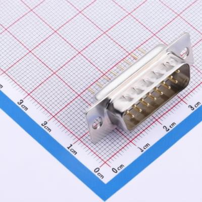 China Hanbo Electronic DS20415M1HAAC1 Connector Offering Performance with 3000 Megaohm Insulation Resistance at 500V DC for sale