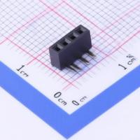 China Single Row Connector 2.00mm Pitch Right Angle Pin Surface Mount Electronic Part HCTL PM200-1-04-W-4.3 for sale