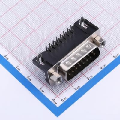 China Durable D USB Connector Series Hanbo Electronic DS15MW2A00B1A with 9 15 25 and 37 PIN Options for sale