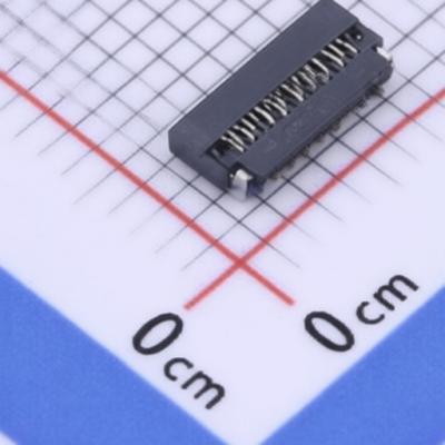 China Flexible Printed Circuit Connector HC FPC 03 10 17RLTAG ZIF Right Angle Flip Top for Electronic System for sale