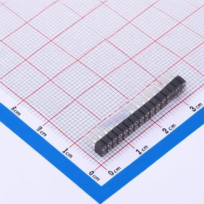 China Connector Double Row Female Type Round Straight Pin Model HCTL PM200-2-16-Z-3.0-C Plastic Height 3.0 for sale