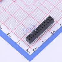 China Electronic Connector Double Row Pin Header HCTL PM200-2-13-Z-4.3 Straight Pin 0.5x0.2 Dimensions for sale