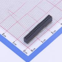 China Double row pin header connector HCTL PM127-2-20-S-4.3 SMT type with 127 pitch and 43 millimeter height for sale
