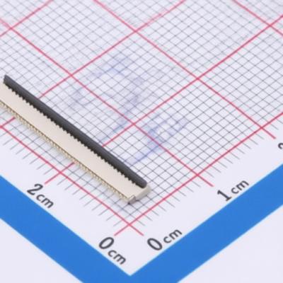 China Front Insertion Rear Flip ZIF Connector Model HC FPC 05 09 40RLTAG for Flexible Printed Circuit Board for sale