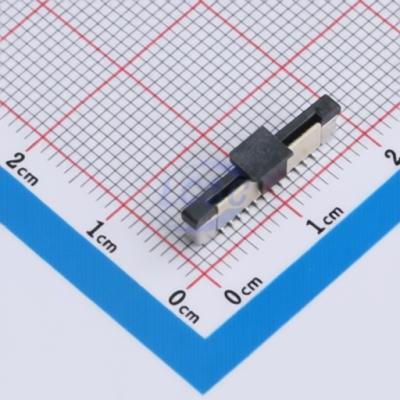 China Connector 0.5 Pitch ZIF Type 3 Vertical Pull Tab with Smooth Plastic Parts HCTL HC FPC 05 LT 24RLTAG for sale