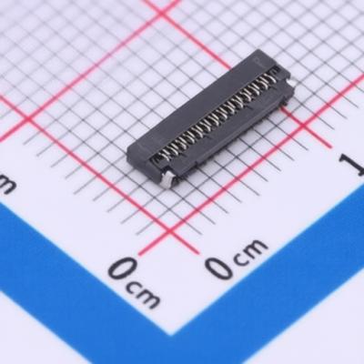China ZIF Flexible Printed Circuit Connector Flip Top Right Angle HCTL HC-FPC-03-10-27RLTAG for Electronic for sale