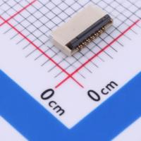 China Flexible Printed Circuit Connector HCTL HC-FPC-03-09-15RLTAG with Front Plug and Electrical Contact for sale