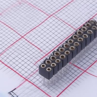 China Electronic Connector Double Row Header Featuring Round Straight Pins Model HCTL PM200-2-11-Z-3.0-C for sale
