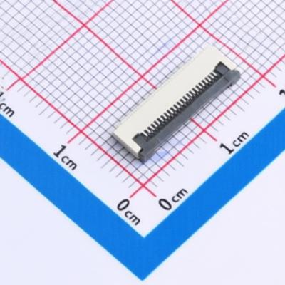 China connector Hanbo Electronic HB-FPC-05FGXJ-H2024P with phosphor bronze tin plating terminals and fitting nails for sale