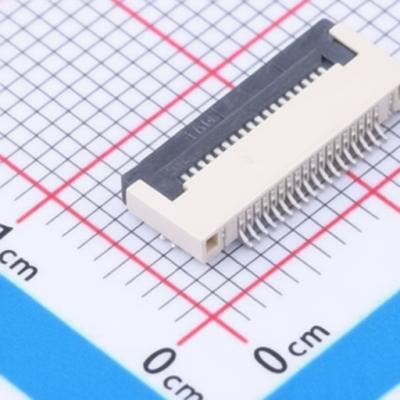 China 0.5 Pitch Connector HCTL XW05202-180R-00 Right Angle Down Type for Electronic Flat Cable Connections for sale