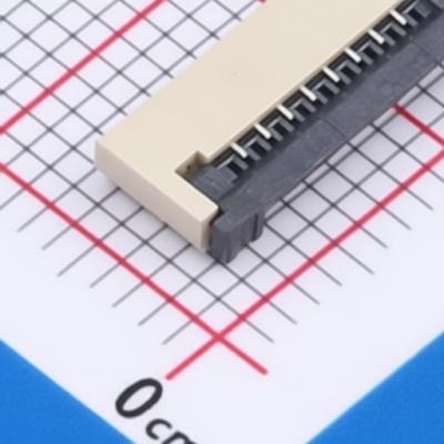 China Flip cover horizontal bottom entry connector HCTL XW10202-08R-00 designed for PCB connection 50V AC DC for sale
