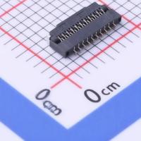 China ZIF FPC Connector Flip Top Right Angle HCTL HC FPC 03 10 21RLTAG Flexible Printed Circuit Connector for sale