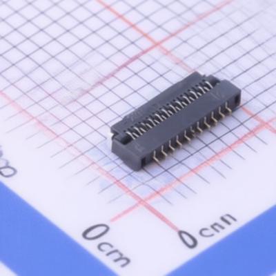 China Flexible Printed Circuit Connector Right Angle ZIF Flip Top HCTL HC-FPC-03-10-23RLTAG with 0.3 Pitch for sale